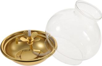 Valiclud Öllampe Vintage Schirm Als Sturmlaterne Für Schlafzimmer Wohnzimmer Dekoration Und Petroleumlampenlaterne Für Küche Regal Anbetung Buddhismus