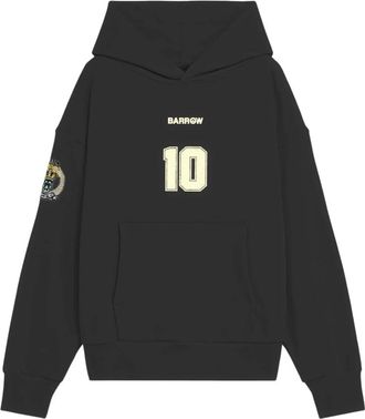 Barrow Barrow, unisex, Sweatshirts et sweats &agrave; capuche, Noir, Taille: L Sweat &agrave; capuche avec Logo et Imprim&eacute;s