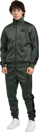 Lonsdale Herren Pember Jogginganzug, Olive/Black, 3XL