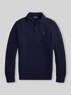Polo Ralph Lauren Regular Fit Pullover aus Woll-Kaschmir-Mix