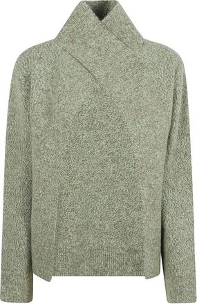 Ganni Femme, Pulls, Vert, Taille: 40 FR Pull Dos Nu