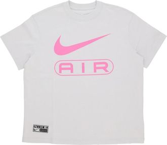 Nike Air Bf Tee Photon Dust - - Sport - Damen - Grau - XS