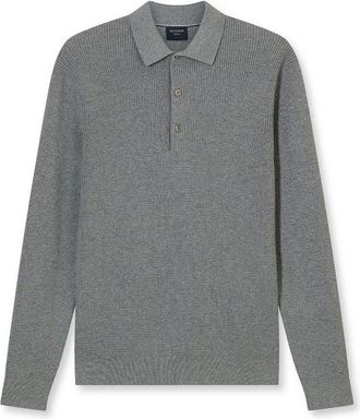 Olymp Langarm-Poloshirt OLYMP Casual Strick, Polo langarm