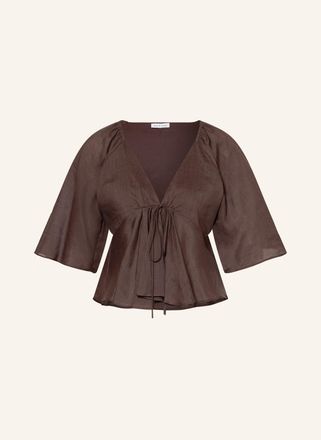 Mrs & Hugs Mrs & Hugs Blusenshirt braun