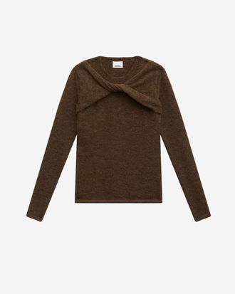 Isabel Marant Pull Kern - Femme - Bronze - Taille 34 - Isabel Marant