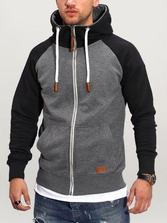 Behype. Sweatjacke RAGLAN mit Raglan-&Auml;rmeln