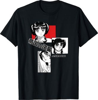 Star Wars Princess Leia Japanese Anime Manga Comic T-Shirt