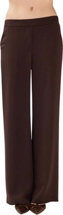 P.A.R.O.S.H. P.a.r.o.s.h., Femme, Pantalons, Brun, Taille: 44 FR Pantalon Palazzo