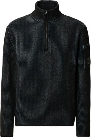 C.P. Company C.p. Company, Homme, Pulls, Bleu, Taille: XL Knit Troyer