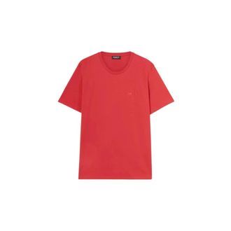 Dondup 528 T-Shirt - - Tops - Herren - Rot - S
