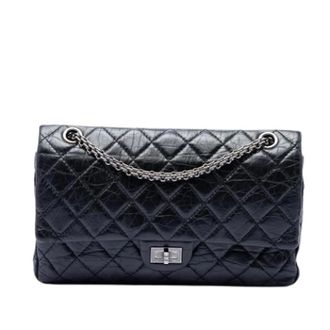 Chanel Sac bandouli&egrave;re vintage double rabat Pre-owned - Femme - Pre-owned - Noir - Taille: ONE Size