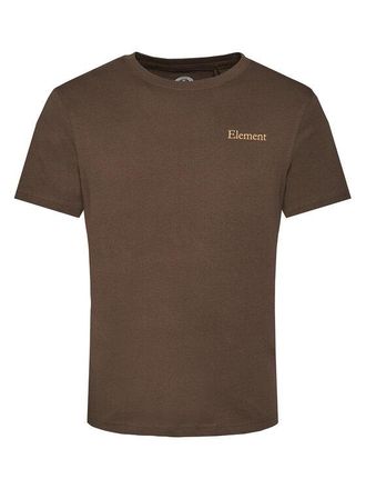 Element T-Shirt Sbxe Prevent ELYZT00488 Braun Regular Fit