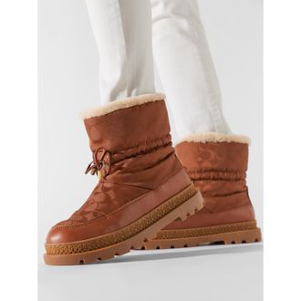 Coach Schneeschuhe Coach Kailee Nylon CE303 Braun
