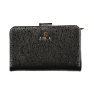 Furla Femme, Accessoires, Noir, Taille: ONE Size Portefeuille Bifold de Luxe en Cuir avec Multiples Emplacements pour Cartes