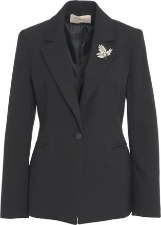 Kaos Kaos, Femme, Vestes, Noir, Taille: 44 FR Blazers