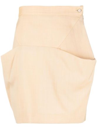 Vivienne Westwood jupe à poche plaquée (années 1990) - Tons neutres