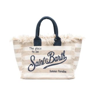 MC2 Saint Barth Femme, Sacs, Beige, Taille: ONE Size Tote Bags