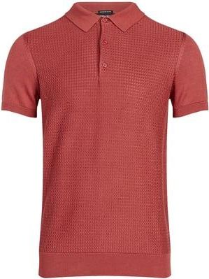 Strellson Polo c&ocirc;tel&eacute; &agrave; manches courtes en coton