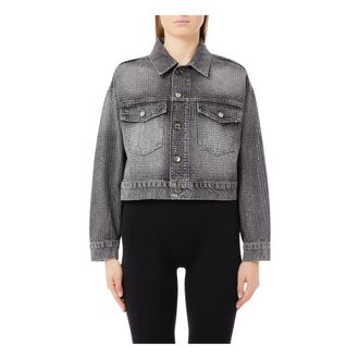 Liu Jo Denim Superstars Jacke - - Jackets - Damen - Grau - S