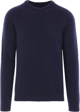 Roberto Collina pull à col rond - Bleu