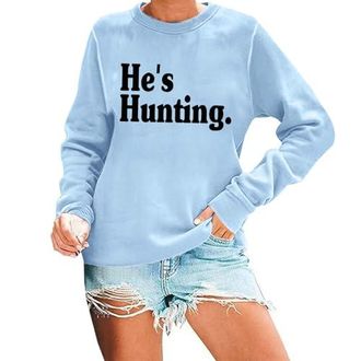 Generic Sweat &agrave; capuche unisexe &agrave; manches longues pour la Saint-Valentin 2026, bleu clair, XXL