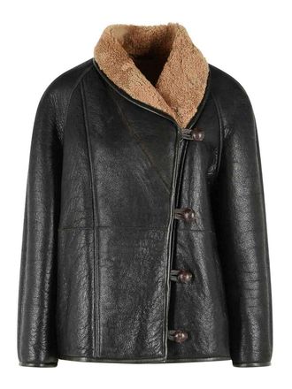 Isabel Marant Blouson En Cuir - Marron