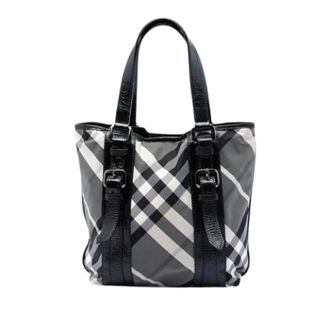 Burberry Pre-owned Nylon Tote - - Pre-owned - Damen - Grau - ONE SIZE