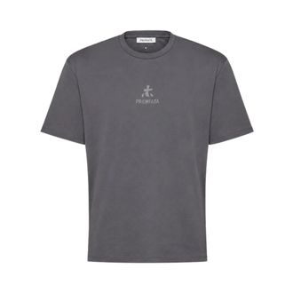 Premiata T-shirt Logo Essentiel - Homme - Tops - Gris - Taille: M
