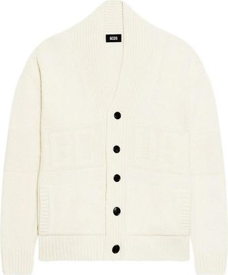 GCDS Rundhalspullover - Beige