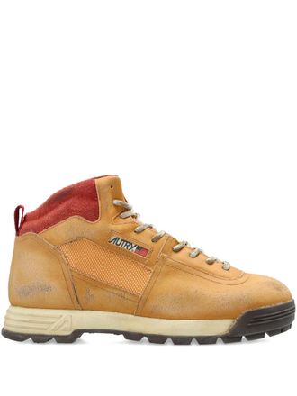 Autry bottines mi-montantes Malga à lacets - Tons neutres