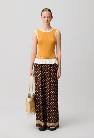 Claudie Pierlot Top maille col rond