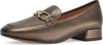 Geox Damen D DHYALMA Loafer, Brown, 39.5 EU
