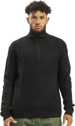 Brandit Marine Pullover Troyer, color: black, size: XXL 56