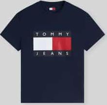 Tommy Jeans Relaxed Fit T-Shirt aus reiner Baumwolle mit Logo-Print