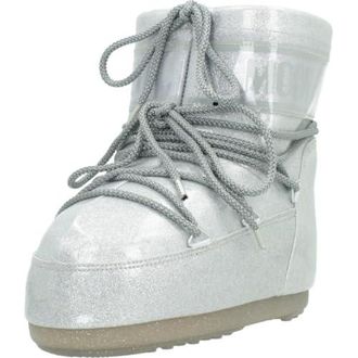 Moon Boot Icon Low Glitter Argent 1409440 H001, argent, 40 EU