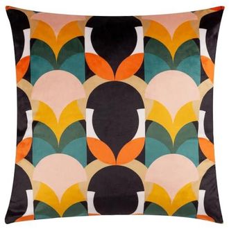 furn. Heya Home Raeya Art Deco Velvet Kissen Cover