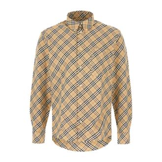 Burberry Stilvolle Hemden f&uuml;r M&auml;nner und Frauen - - Shirts - Herren - Beige - M