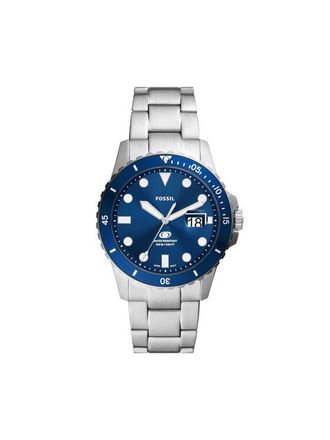Fossil Uhr Blue FS6029 Silberfarben