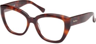 Max Mara unisex, Accessoires, Brun, Taille: 54 MM Mm5134 Monture OEil-de-Chat