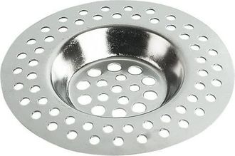 Spirella Abflusssieb Haarfangsieb Edelstahl rostfrei &Oslash; 7cm Haarsieb
