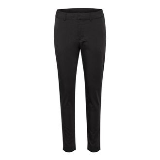 Kaffe Schwarze Chino Hose Slim Fit - - Trousers - Damen - Schwarzk - XL