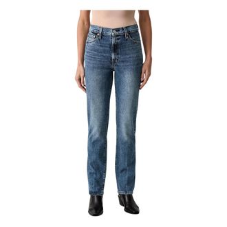 Levi's Ribcage Slim Jeans - - Jeans - Damen - Blau - W28 L31