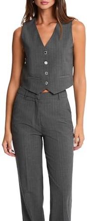 Morgan Femme 252-cboky.f Gilet, Gris M, 36 EU