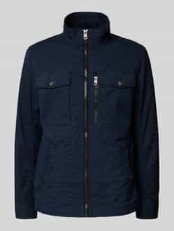 Tom Tailor Regular Fit Jacke aus reiner Baumwolle