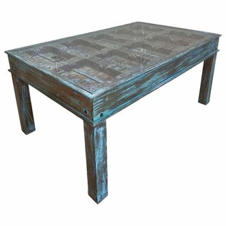 Wanderlust Deco Handgefertigter Holztisch 170x107x76h cm