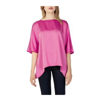 Sandro Ferrone Fuchsia Boot Neck Bluse - - Blouses & Shirts - Damen - Rosa - M