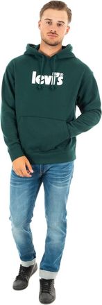 Levi's Herren Relaxed Graphic Sweatshirt Hoodie Kapuzenpullover,Poster Ponderosa Pine,XS