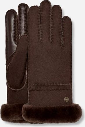 UGG Seamed Tech Handschuhe für Damen in Brown, Größe Schaffell
