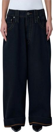 Vaquera Femme, Jeans, Noir, Taille: W28 Wide Leg Baby Jeans