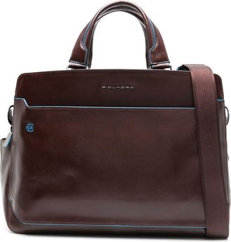 Piquadro Laptoptasche aus Leder - Braun